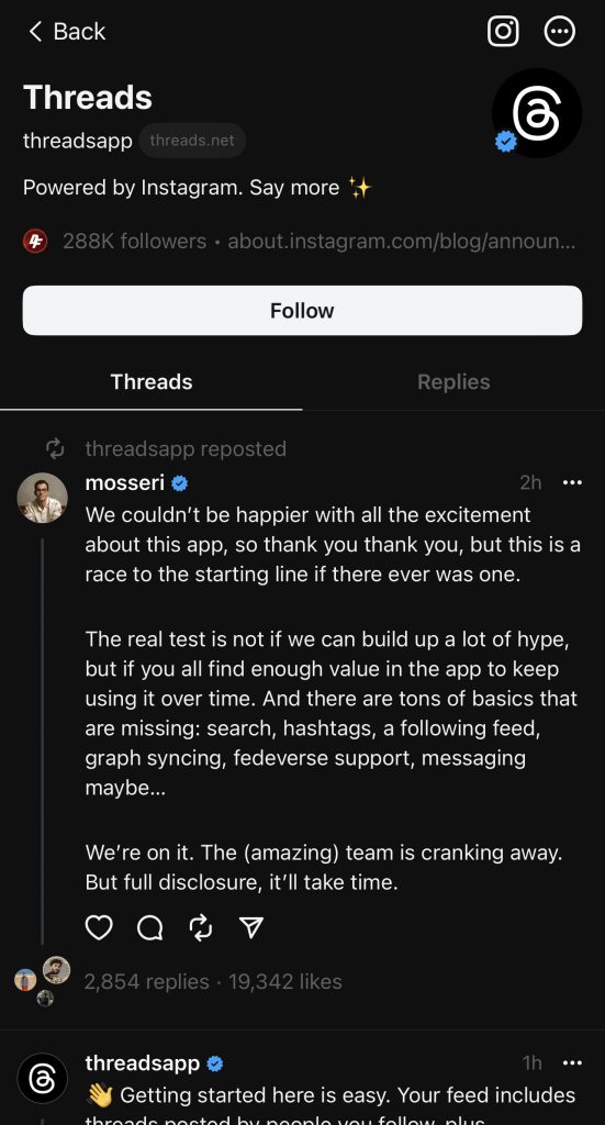 Threads, First Impressions - Bospar Threads, First Impressions | Bospar